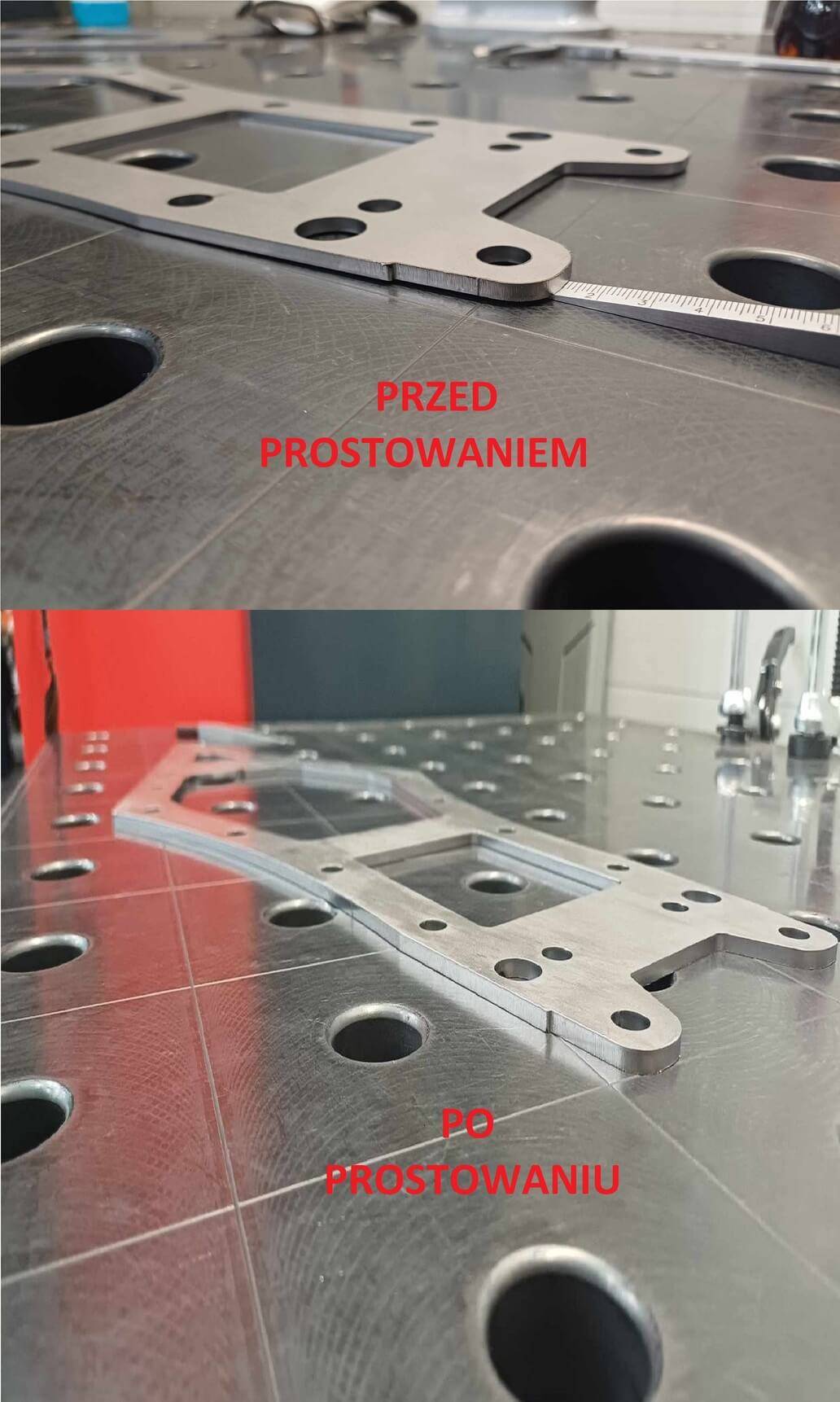 Prostowanie blach cienkich i grubych | USM Czernikowo